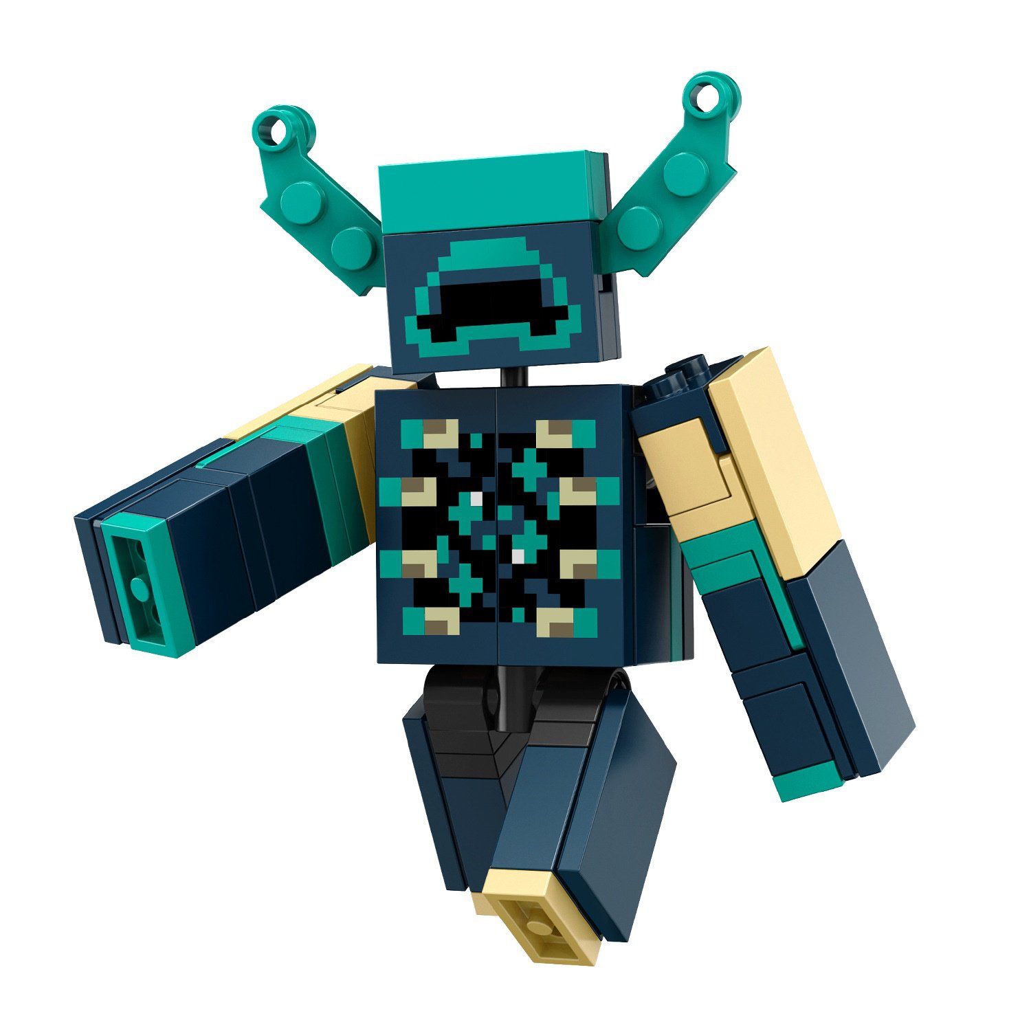 Warden Minifigures Lego Compatible Minecraft Minifigure