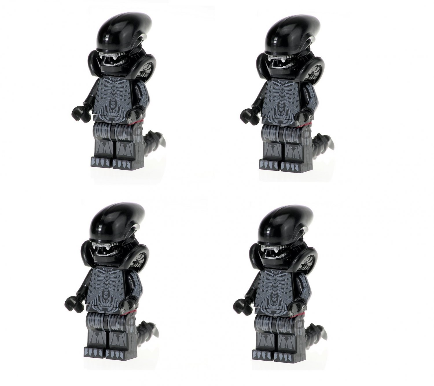 4pcs Alien Earth Alien Minifigures Lego Compatible U.S. TV Series Sets