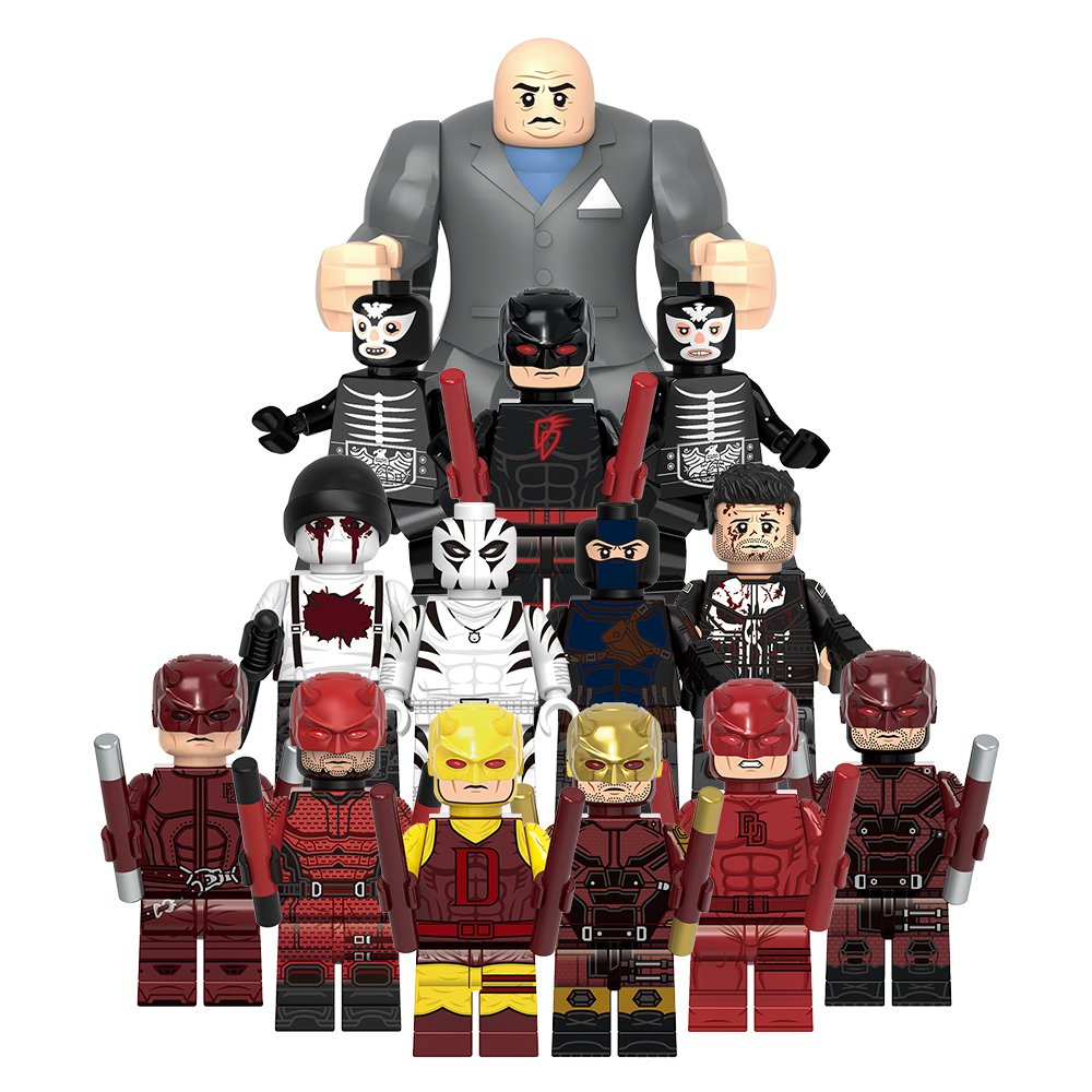 14pcs Daredevil Season 3 character Minifigures Lego Compatible The ...