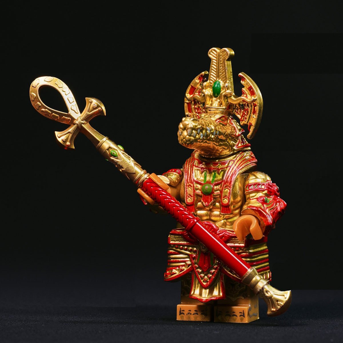 Golden Death God Anubis Minifigures Lego Compatible Ancient Egypt ...