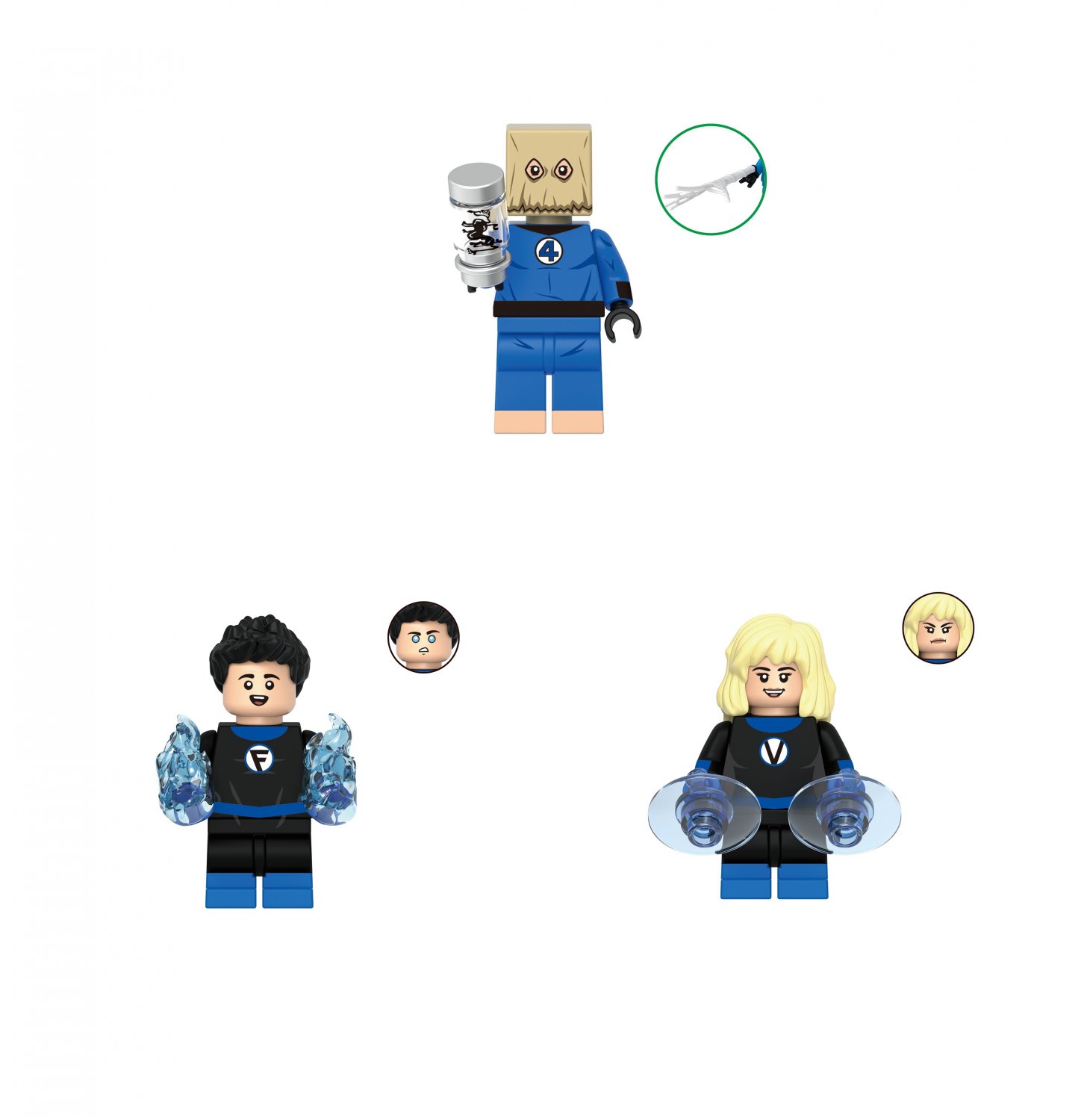 Spider-Man Valeria Richards Minifigures Lego Compatible The Fantastic ...