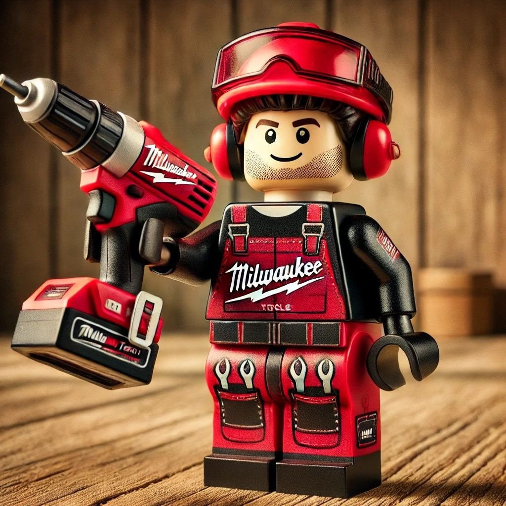 Tool Man Minifigures Lego Compatible City Construction Worker Minifigure