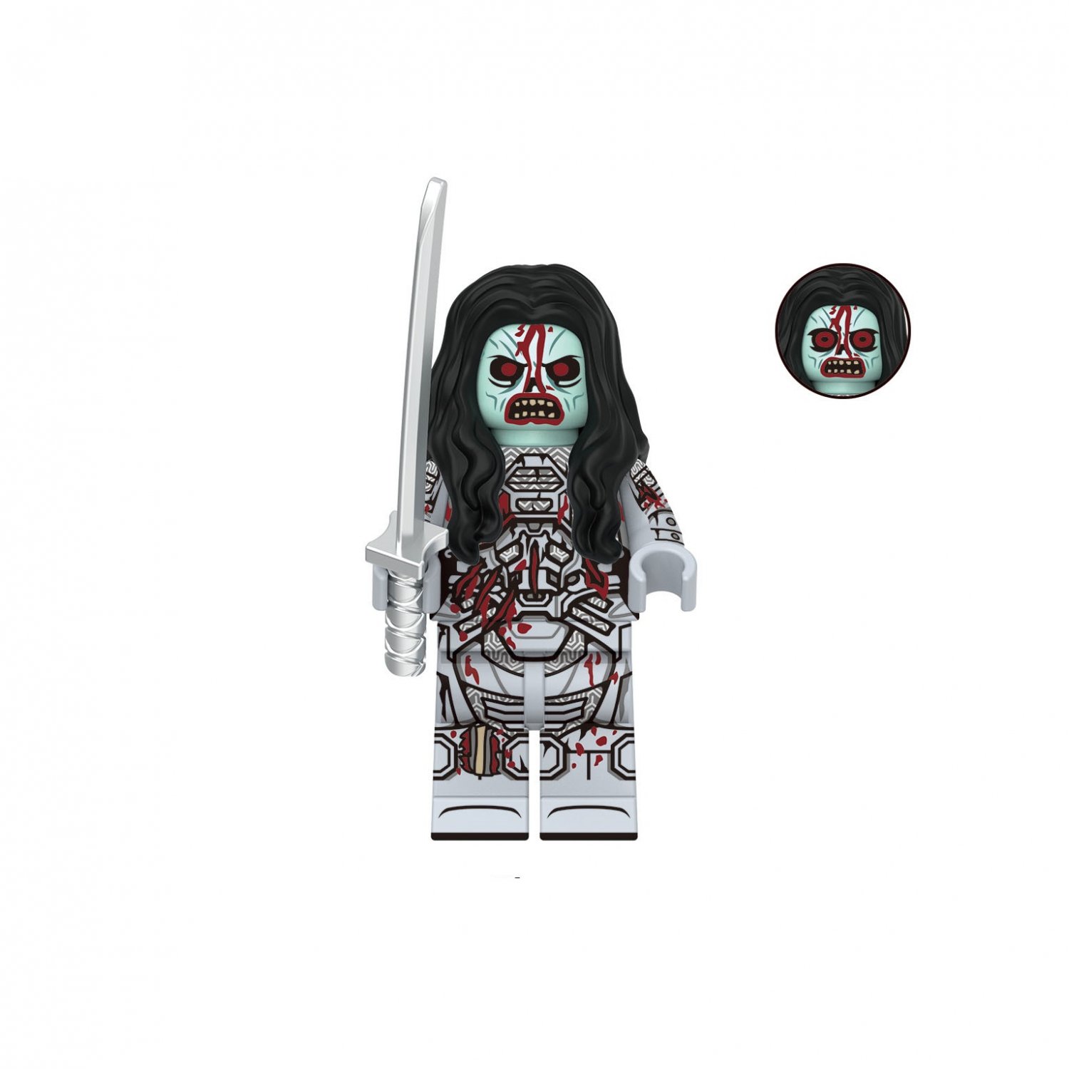 Ghost Minifigures Lego Compatible Zombie Christmas Minifigure