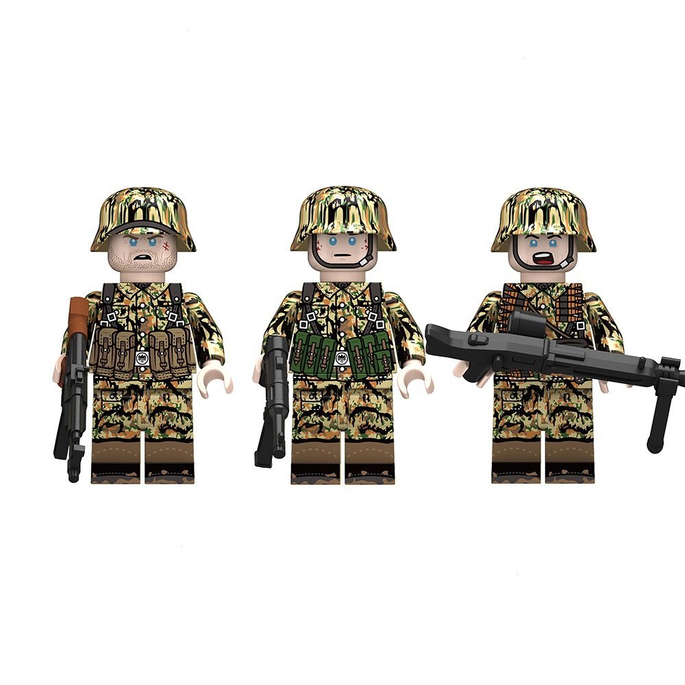 Germany Einsatz gruppen Minifigures Lego Compatible WW2 Military Sets