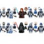 Anakin Skywalker Darth Vader 501th Clone Trooper Minifigures Lego ...