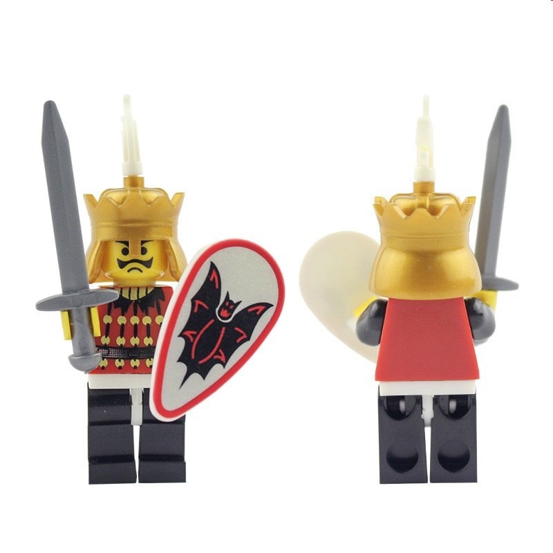 Bat Knight King Minifigures Lego Compatible Medieval Knight Minifigure