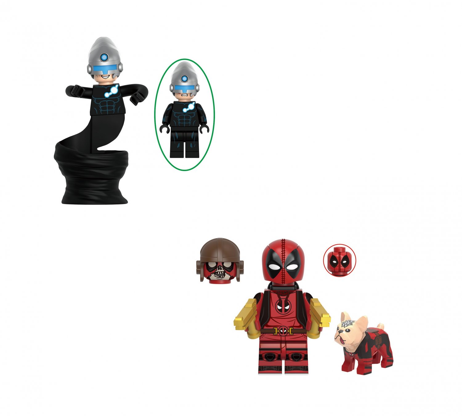 The Maker and Kidpool Minifigures Lego Compatible The Avengers Sets