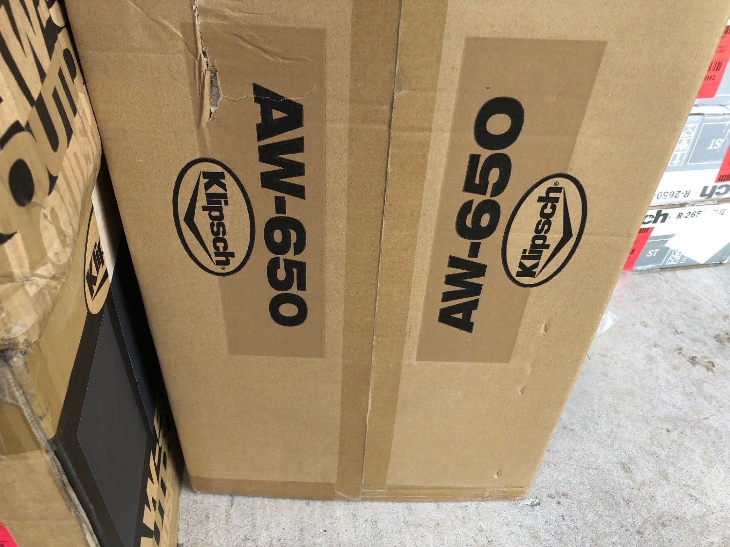 Klipsch AW-650 Indoor/Outdoor Speaker - Pair (White B Stock