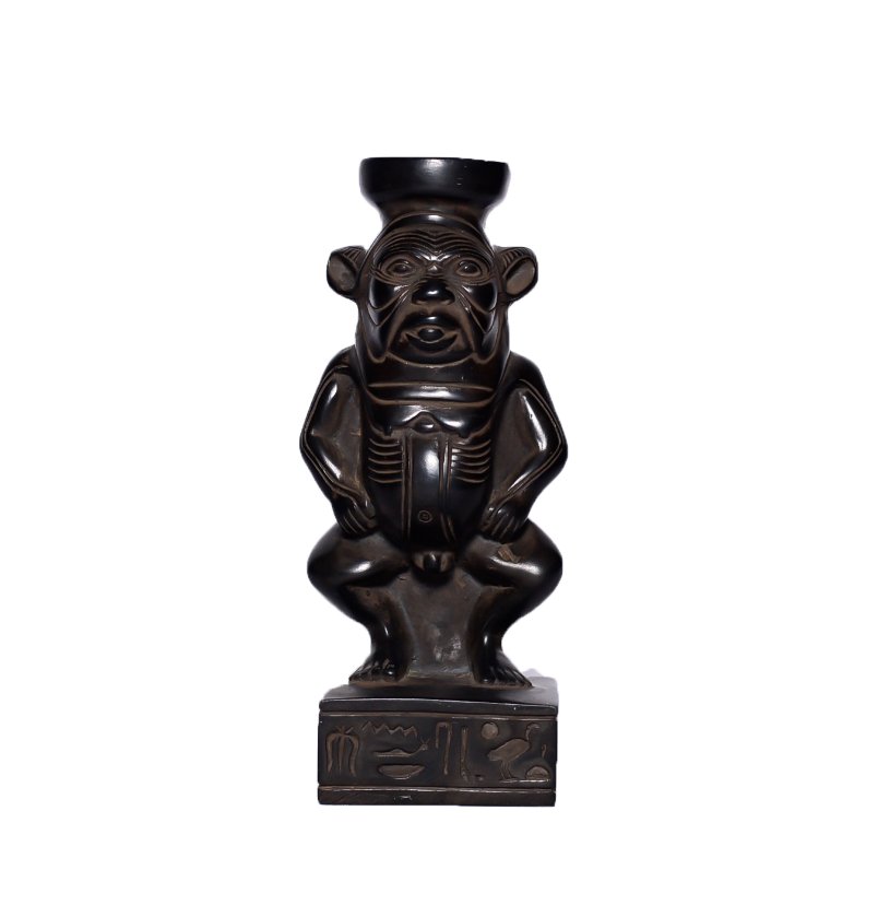 Ancient Egyptian God Bes Statue Bc 332 basalt stone reproduction
