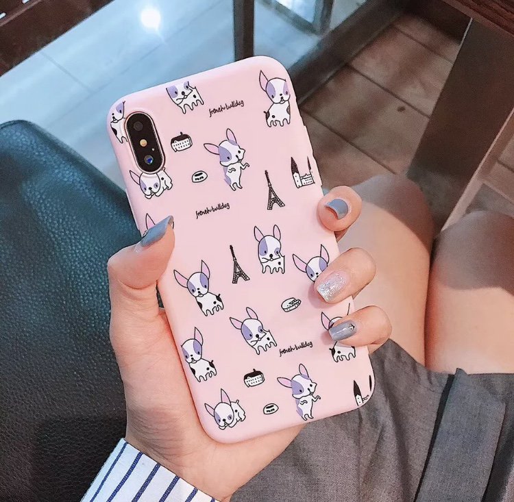 Dog Cell Phone Case iPhone Cover Skin French Bulldog Puppy Dog Animal ...