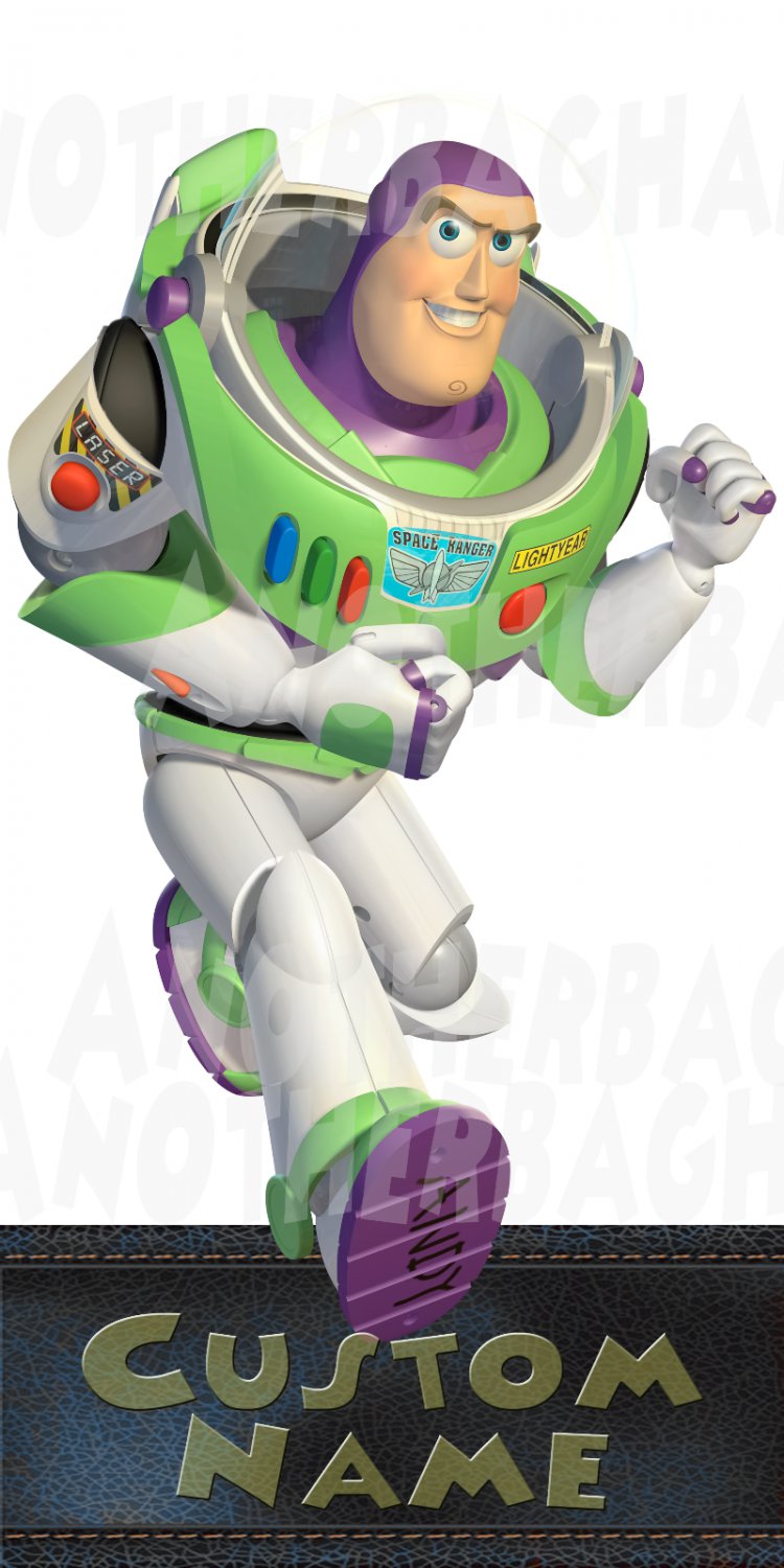 Buzz Lightyear Toy Story Room Decor - Wall Decal Removable Sticker