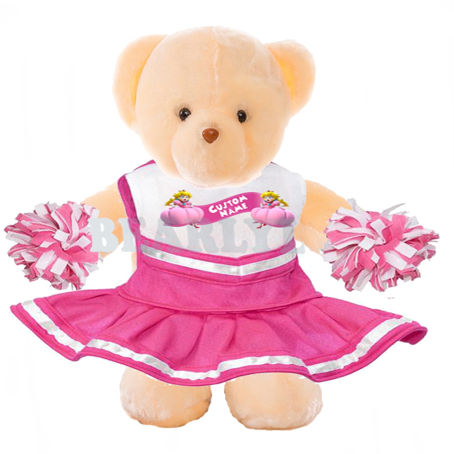 Princess Peach LED Teddy Bear - Customized/Personalized