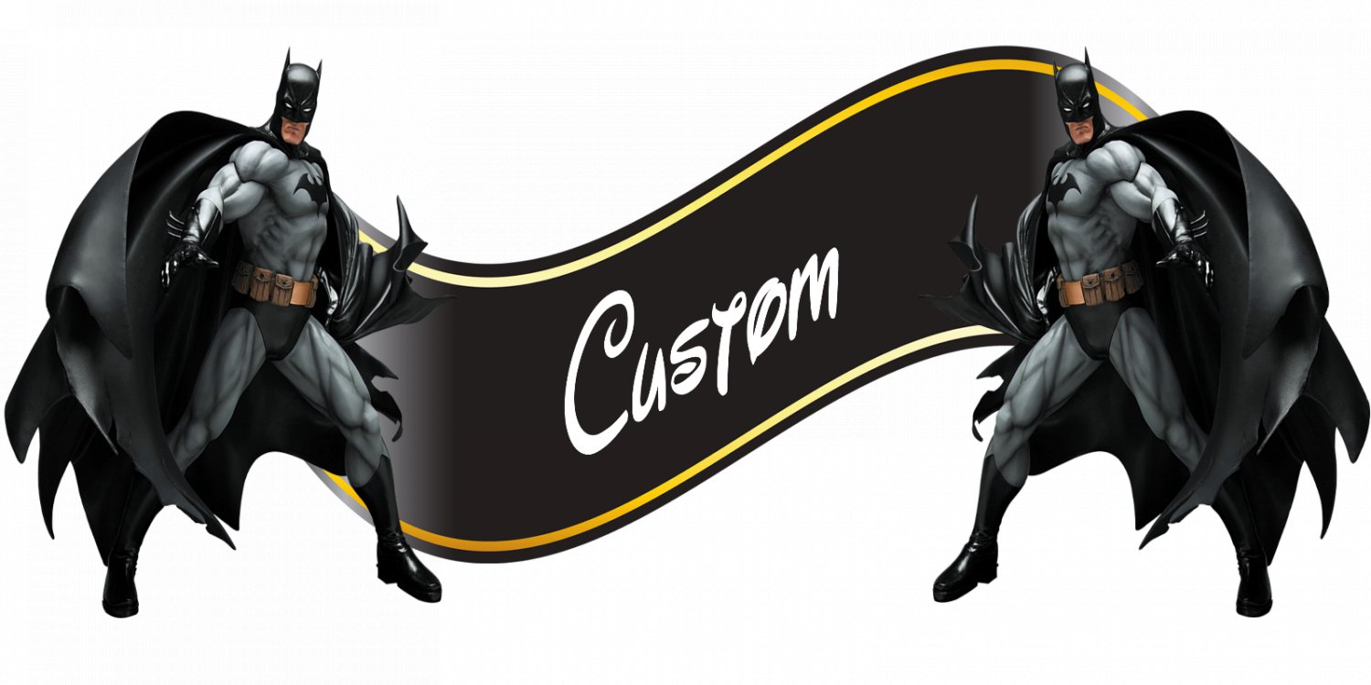 Batman Banner Wall Decal (Inspired)