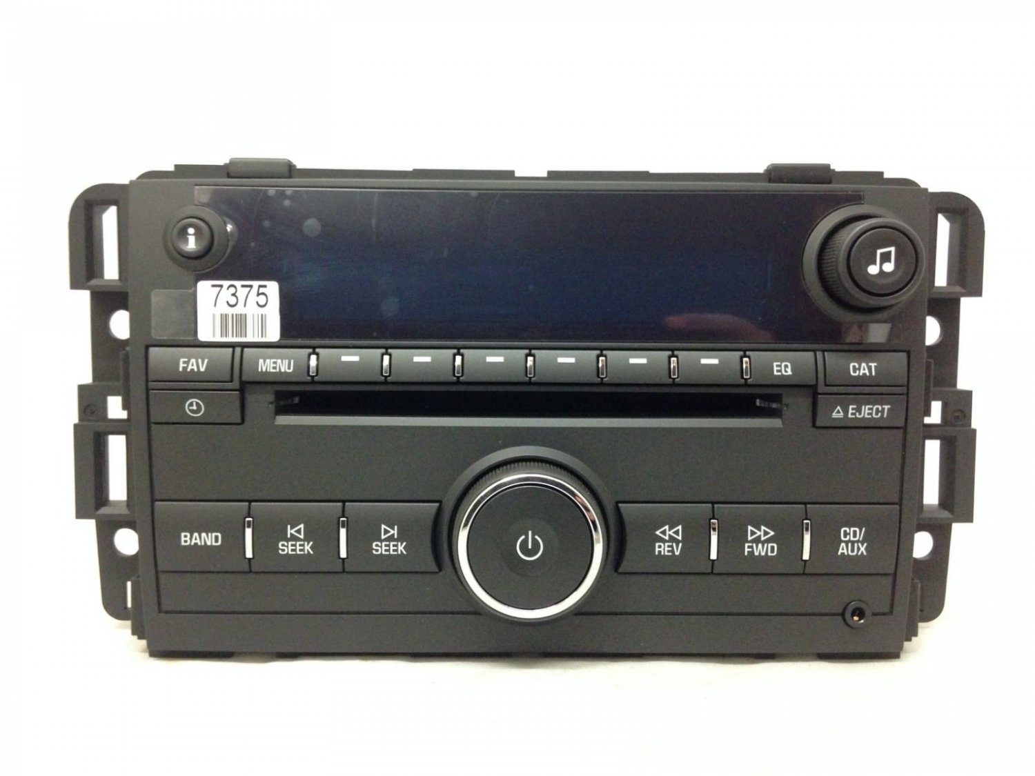 CD MP3 XM ready radio for 2008 Chevy Impala. OEM stereo. NEW factory ...