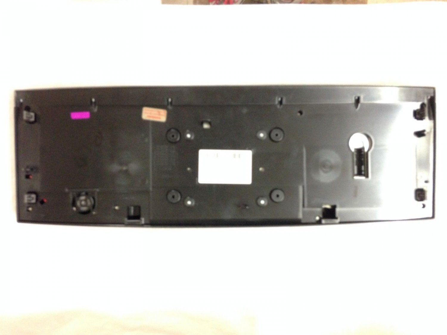 Lincoln black overhead video rear entertainment system. DVD & LCD ...