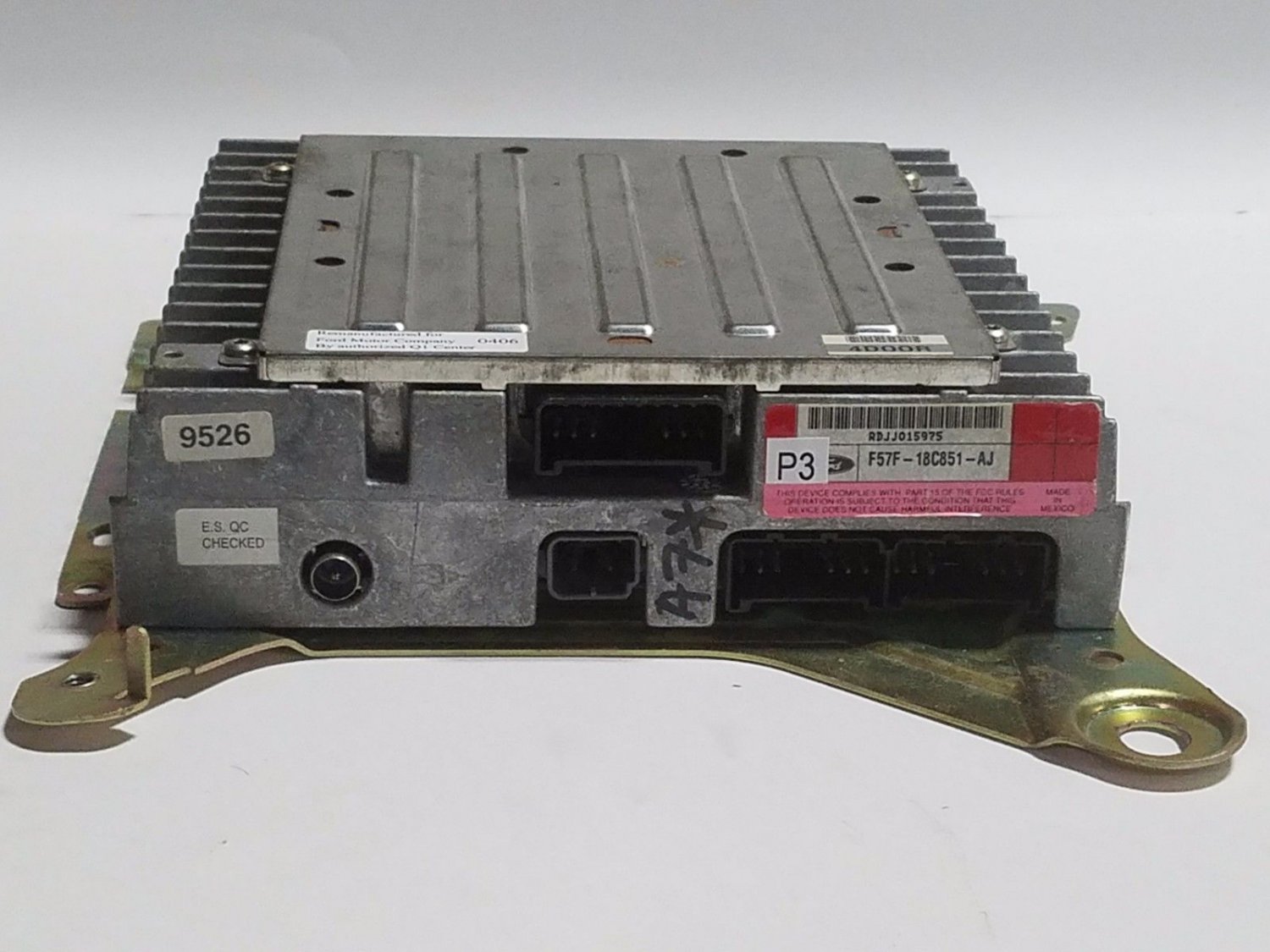 Ford Explorer remanufactured amplifier amp. Factory original OEM radio ...