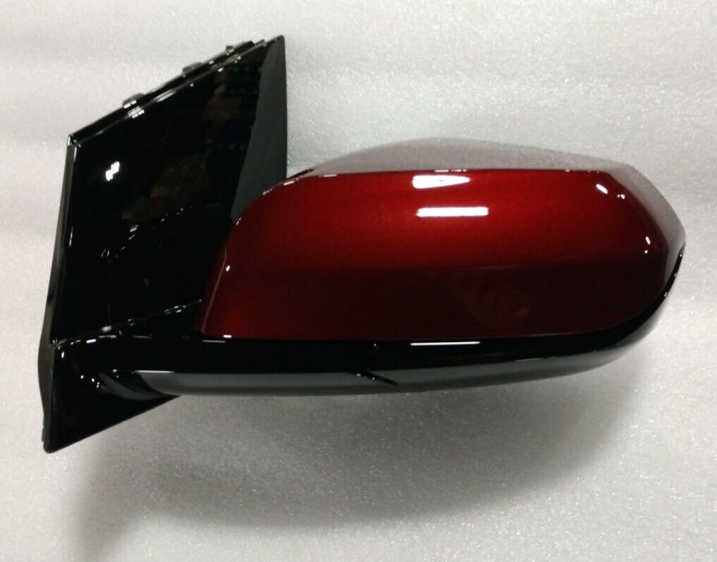 Chevy Volt red LH door mirror OEM original driver side. BSM Blind Spot ...