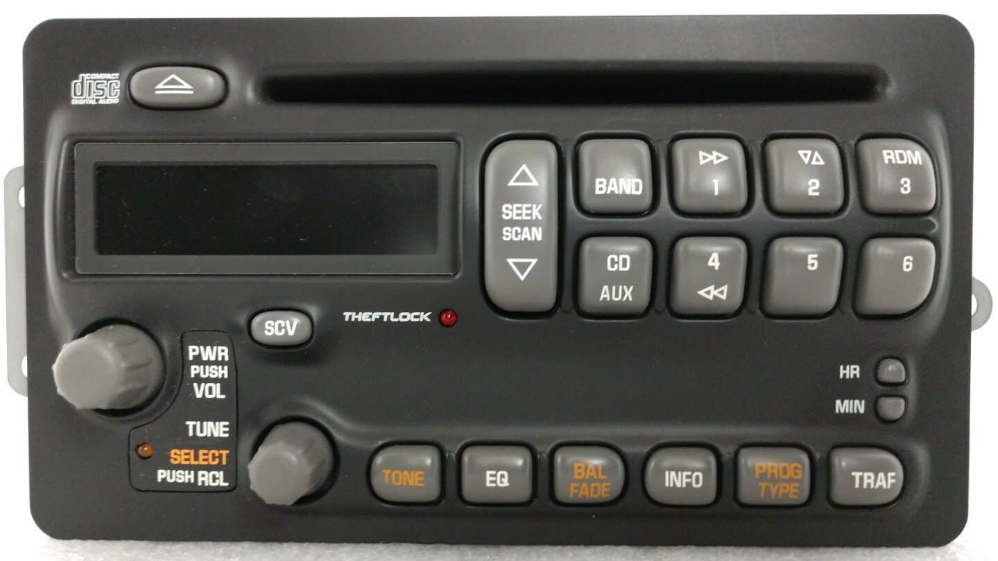 Pontiac CD radio. OEM factory original Delco stereo. New