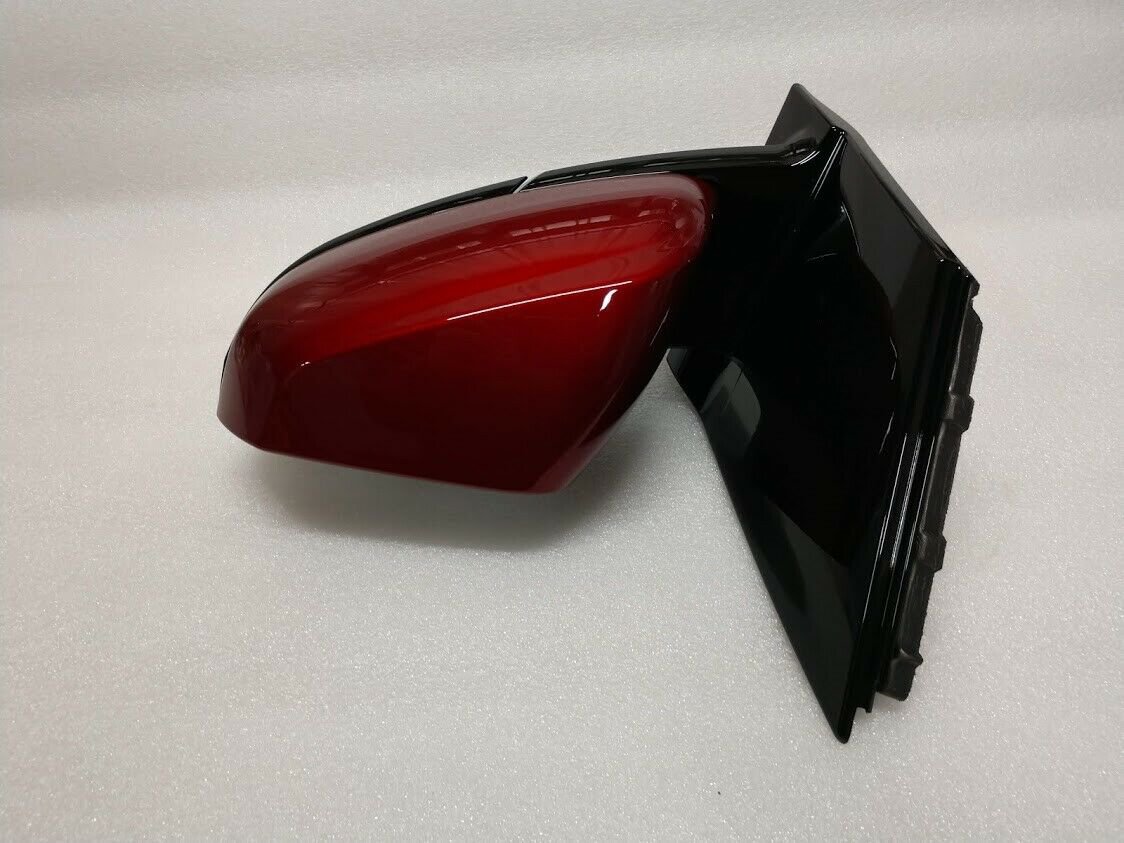 Chevy Volt red metallic LH door mirror OEM original driver side