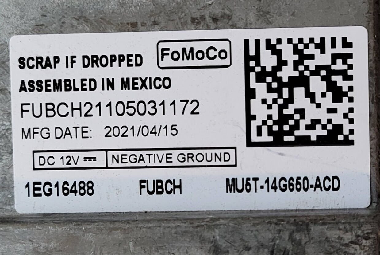 2021 OEM Ford SYNC4 communication gateway module. SYNC 4. Near Mint ...