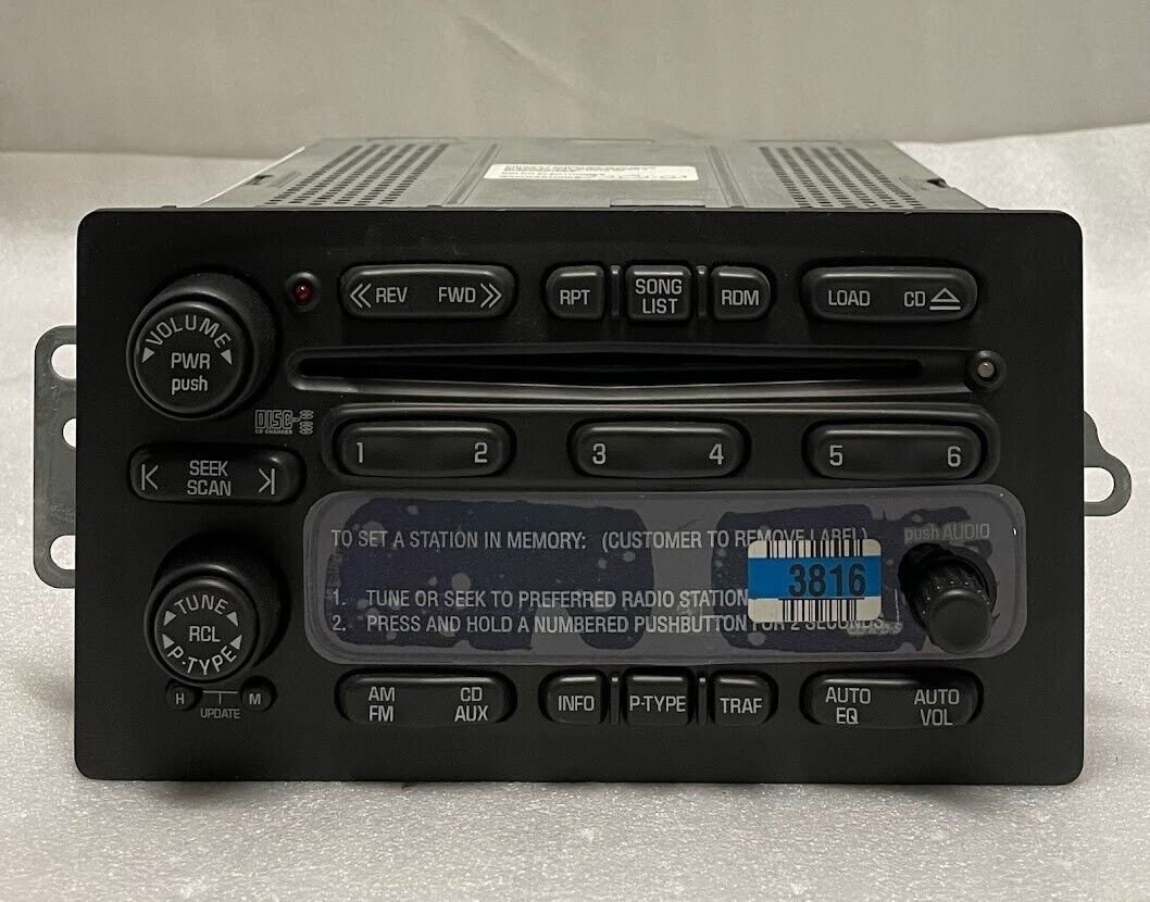 CD6 radio. OEM factory original CD changer stereo for some 2001-2003 ...