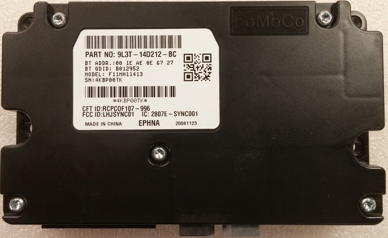 SYNC voice recognition communication control module for 2009 Ford ...