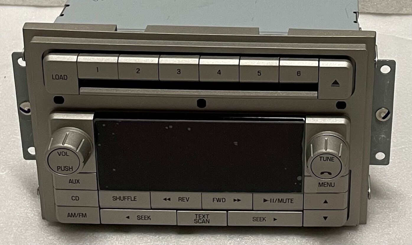 Lincoln Navigator Stretch CD6 radio. OEM factory original CD changer stereo