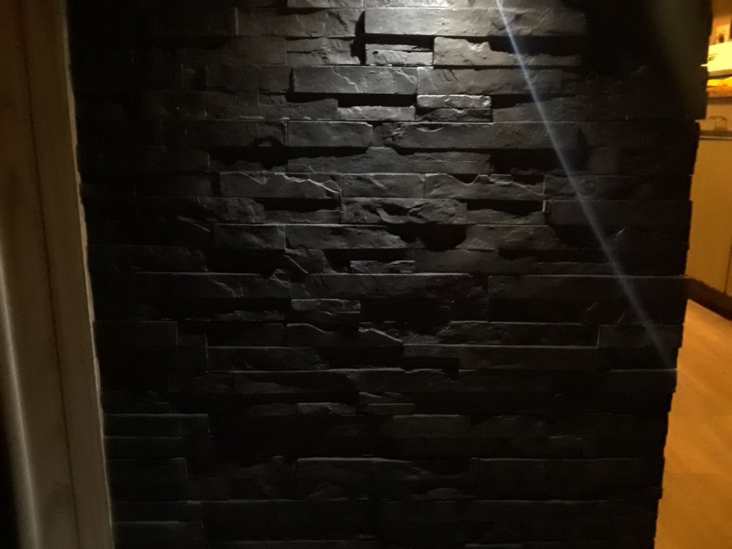 Foam stone for walls ledgestone stacked panels, White, Brown, Light ...