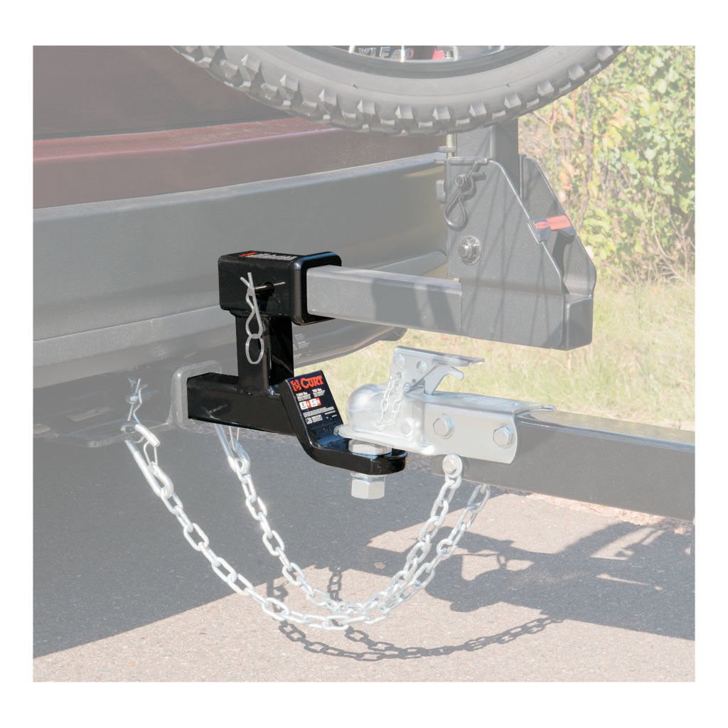 CURT MULTI PURPOSE DUAL BALL MOUNT FOR 2" HITCH RECEIVER OPENING 45810