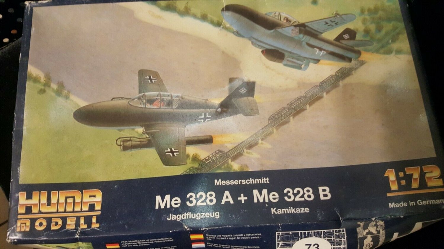 1/72 Messerschmitt Me 328 A + 328 B HUMA Models
