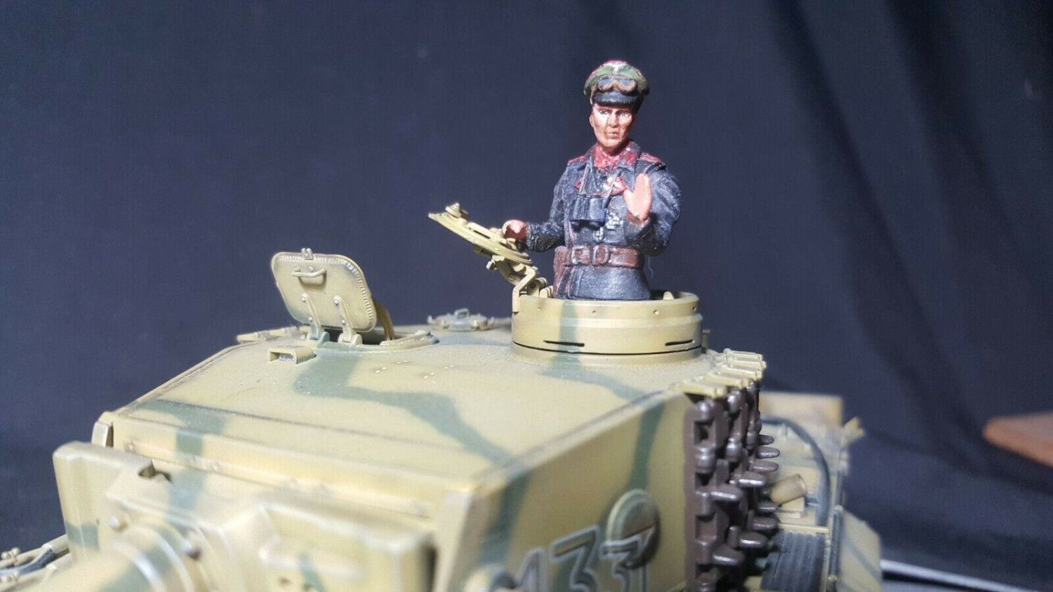 1/35 Figure Model German Tank Commander Ace MICHAEL WITTMANN Tank not ...