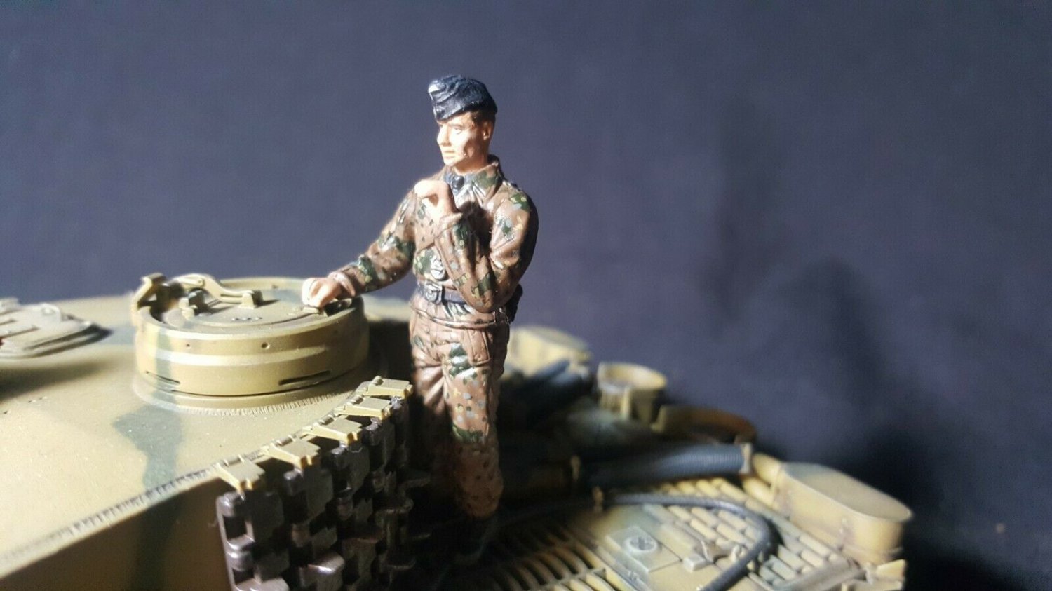 1/35 Bobby Woll German Tank Ace GUNNER of Michael Wittmann Tank not ...