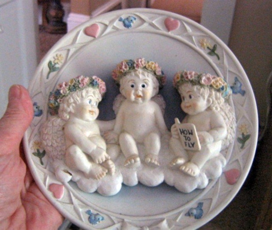 The Flying Lesson Dreamsicles Collector Plate #1021B The Hamilton ...