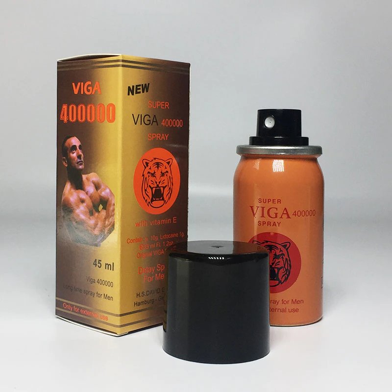 Super Viga 400000 Delay Spray For Men Strong Men Spray Prolong