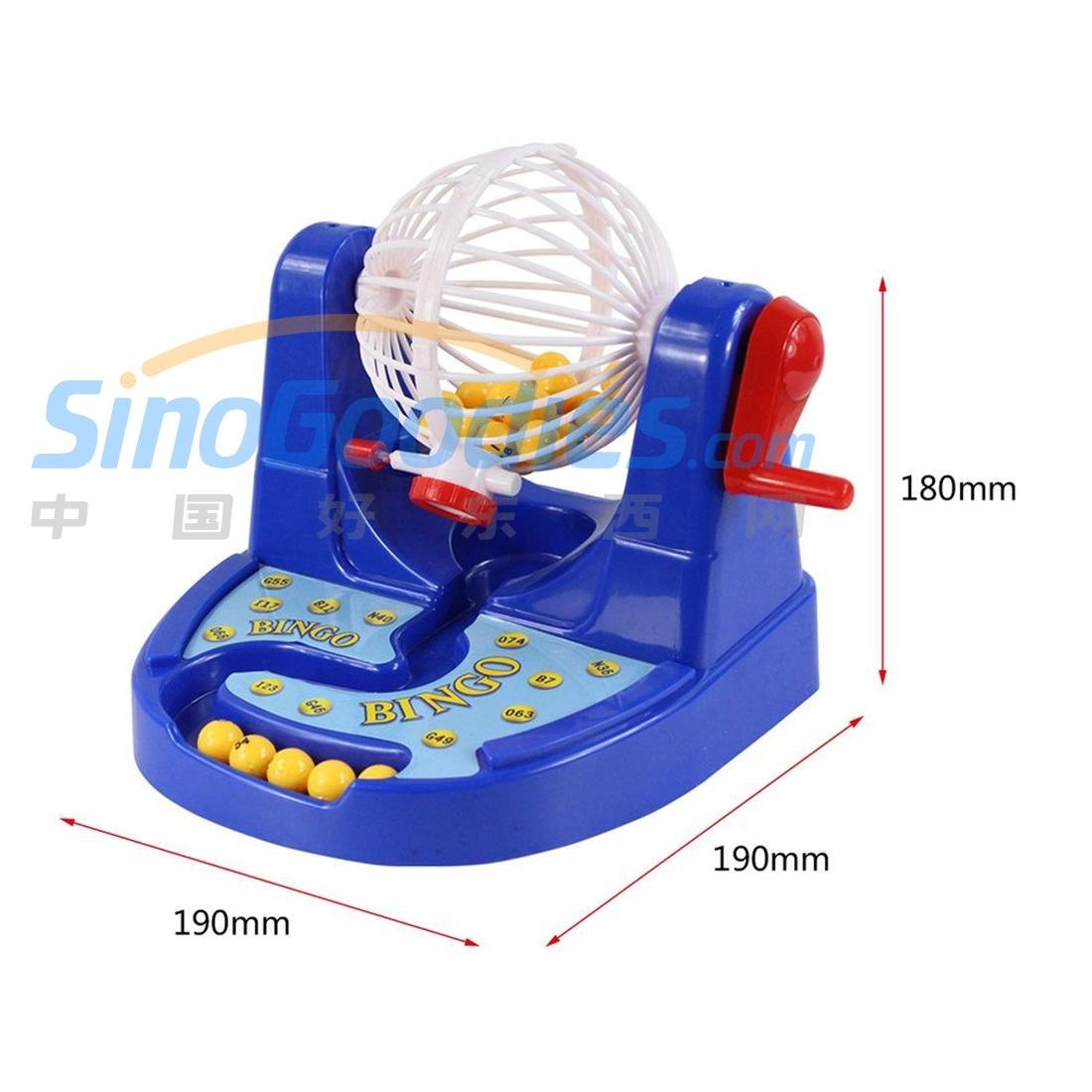 Funny Classic Mini Bingo Game Desktop Game Chip Machine Set For Kids ...