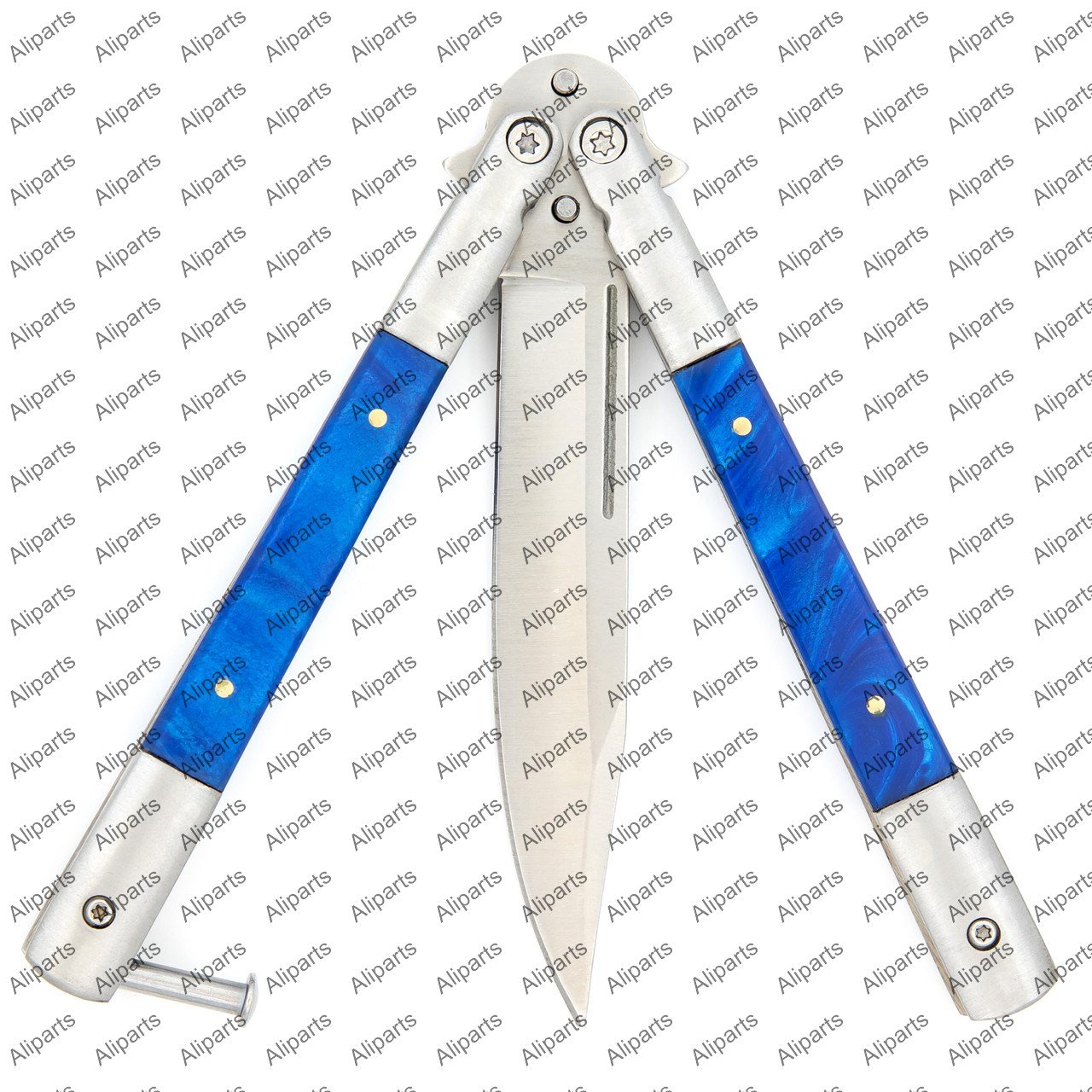 Custom Handmade Original Filipino Balisong Butterfly Knife Brass ...