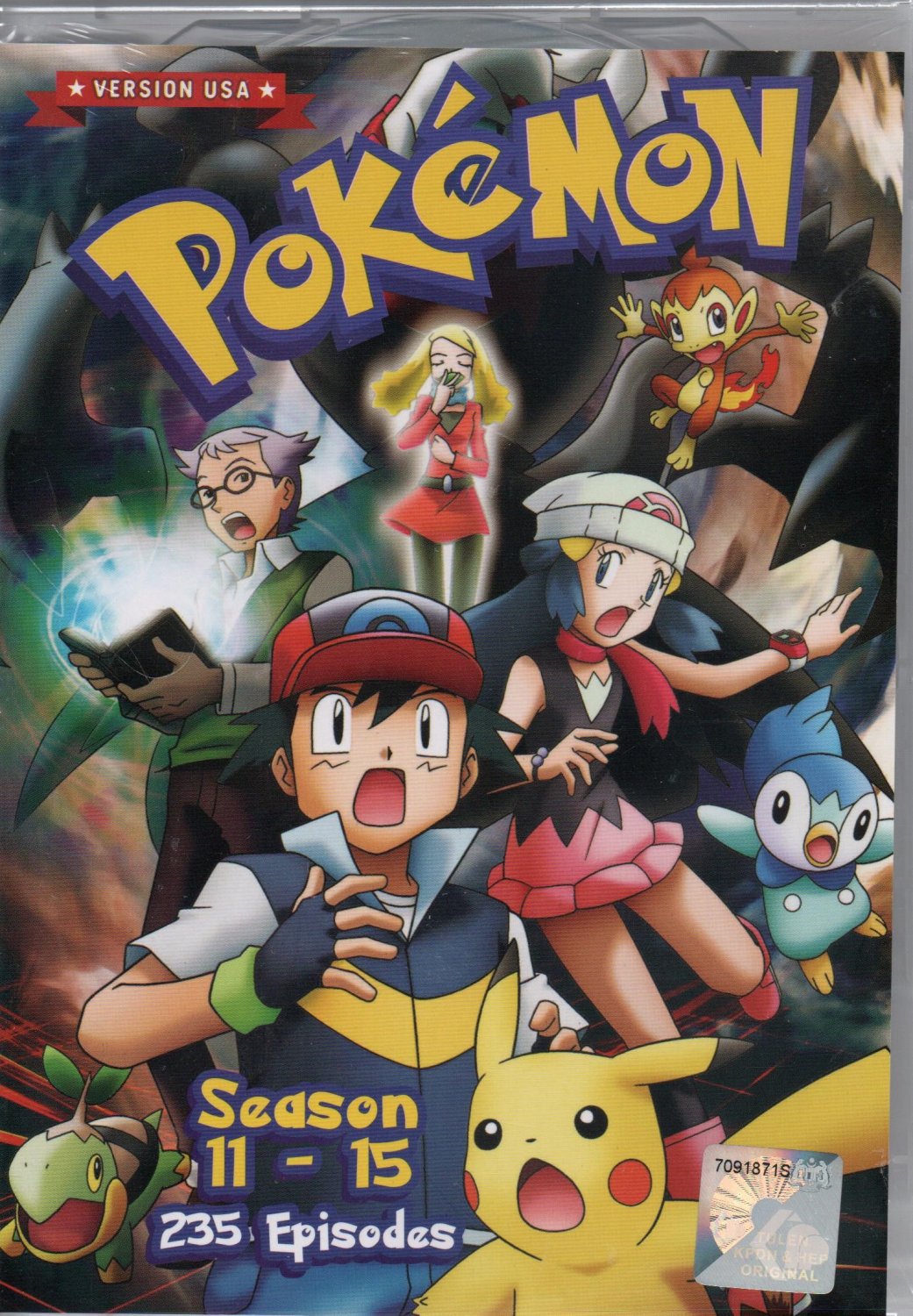 Anime DVD Pokemon Complete Series Season 11-15 Vol.1-235 End (USA Version)
