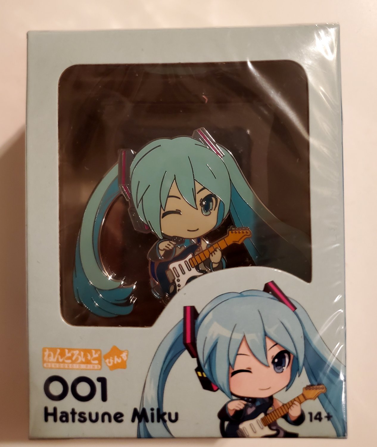 Hatsune Miku pin enamel 001 Goodsmile Japan nendoroid lapel rare