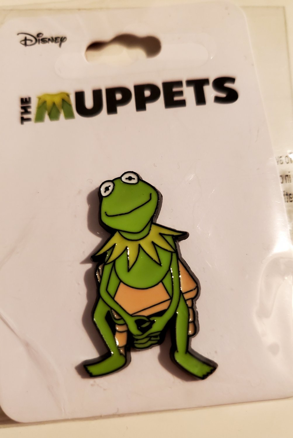 Kermit the Frog enamel pin Muppets lapel Disney