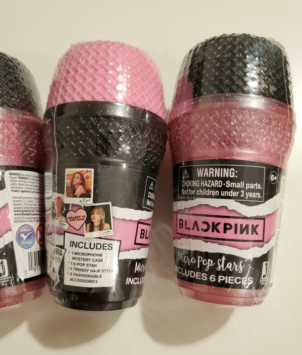 4 Black Pink micro pop stars microphone blind box kpop Collectibles ...