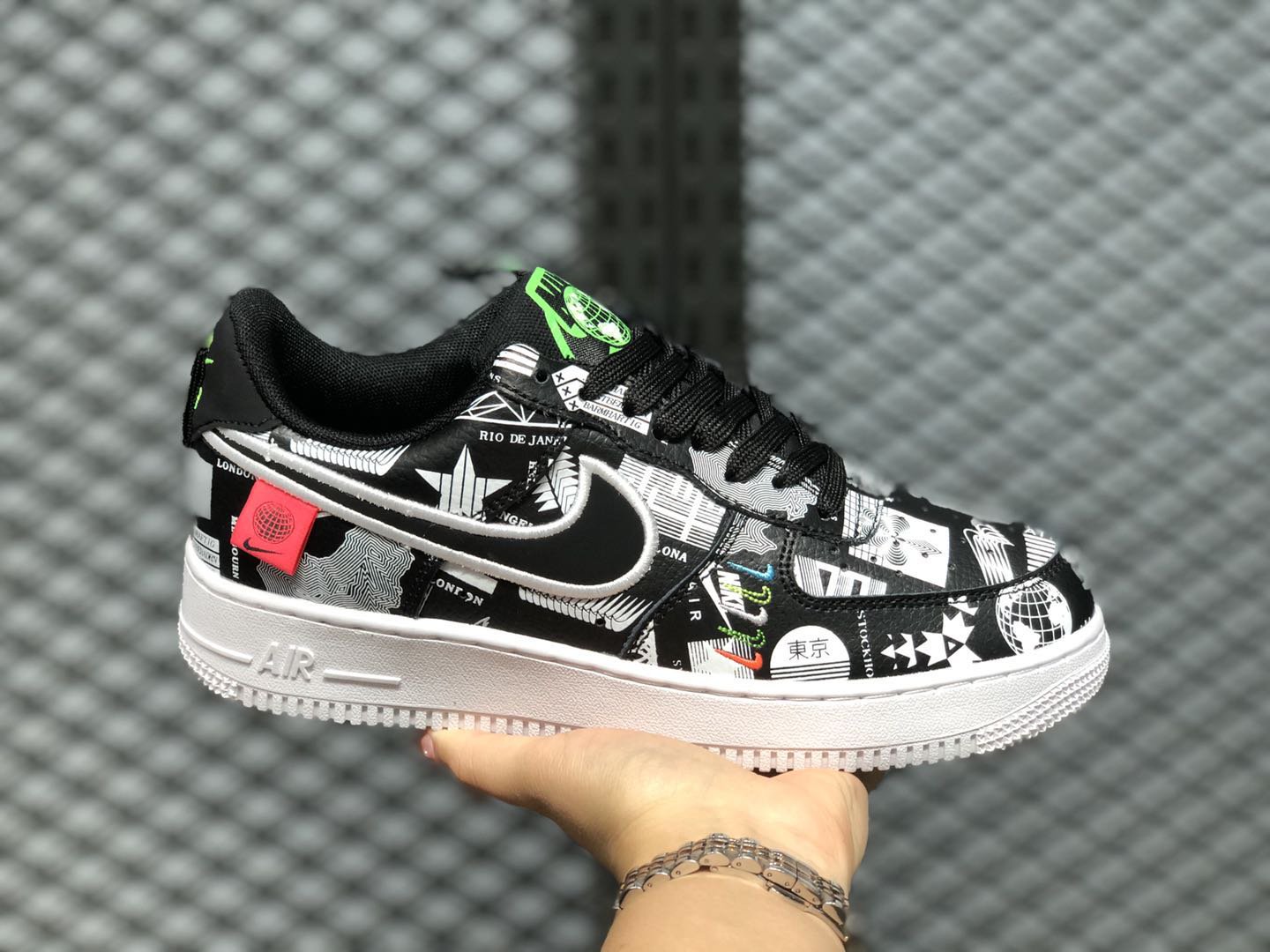 Nike Air Force 1 Low “Worldwide” Black