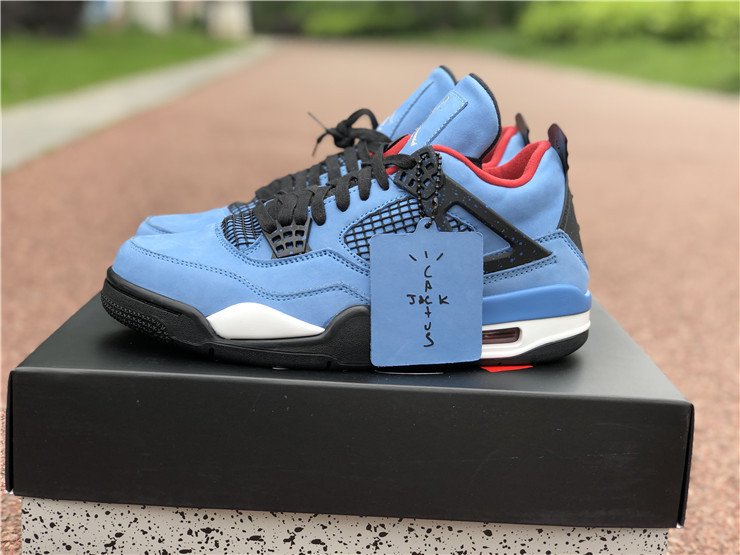 Travis Scott x Air Jordan 4 “Houston Oilers