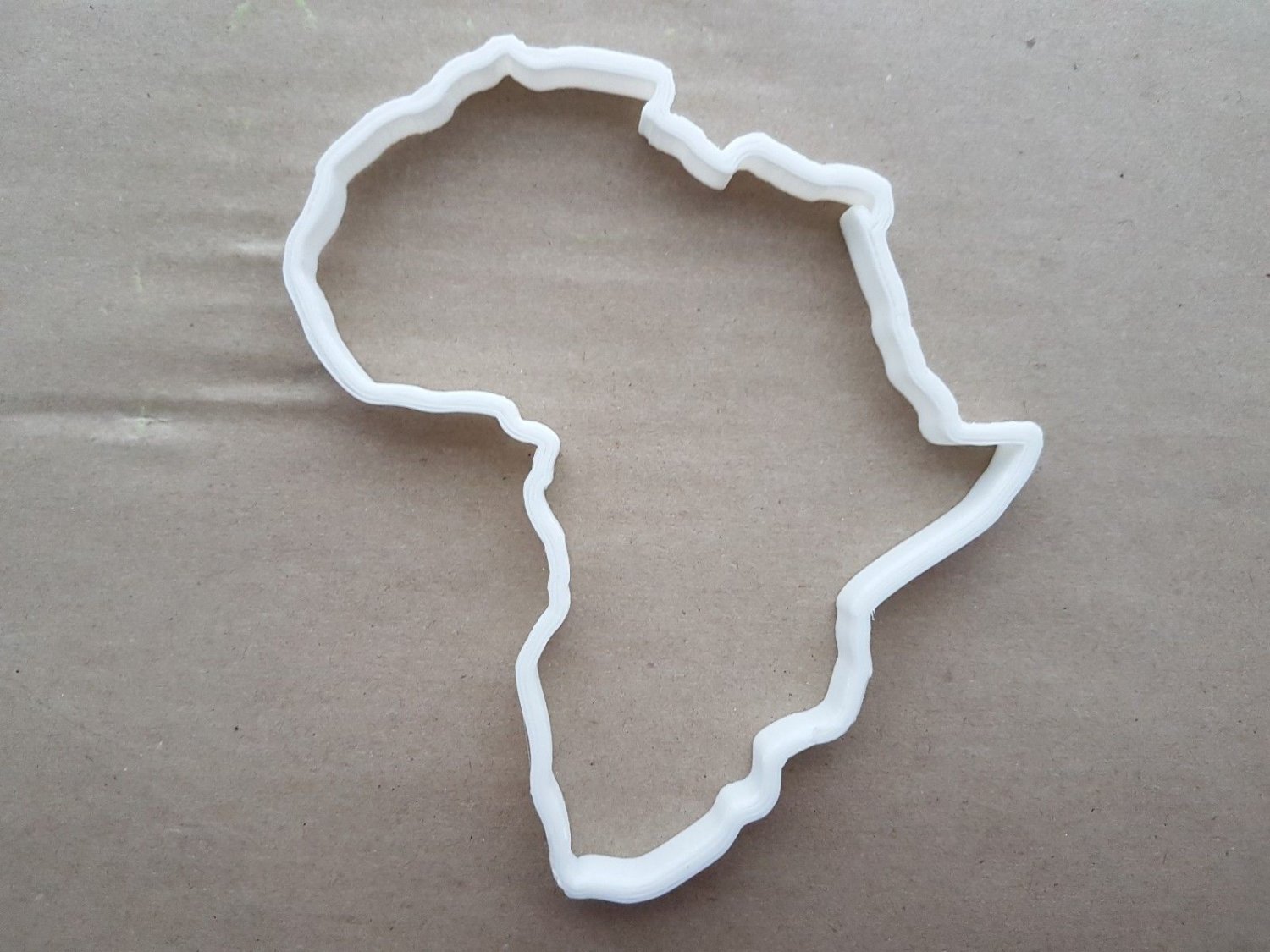 Africa Map Continent Shape Cookie Cutter Dough Biscuit Pastry Fondant Sharp