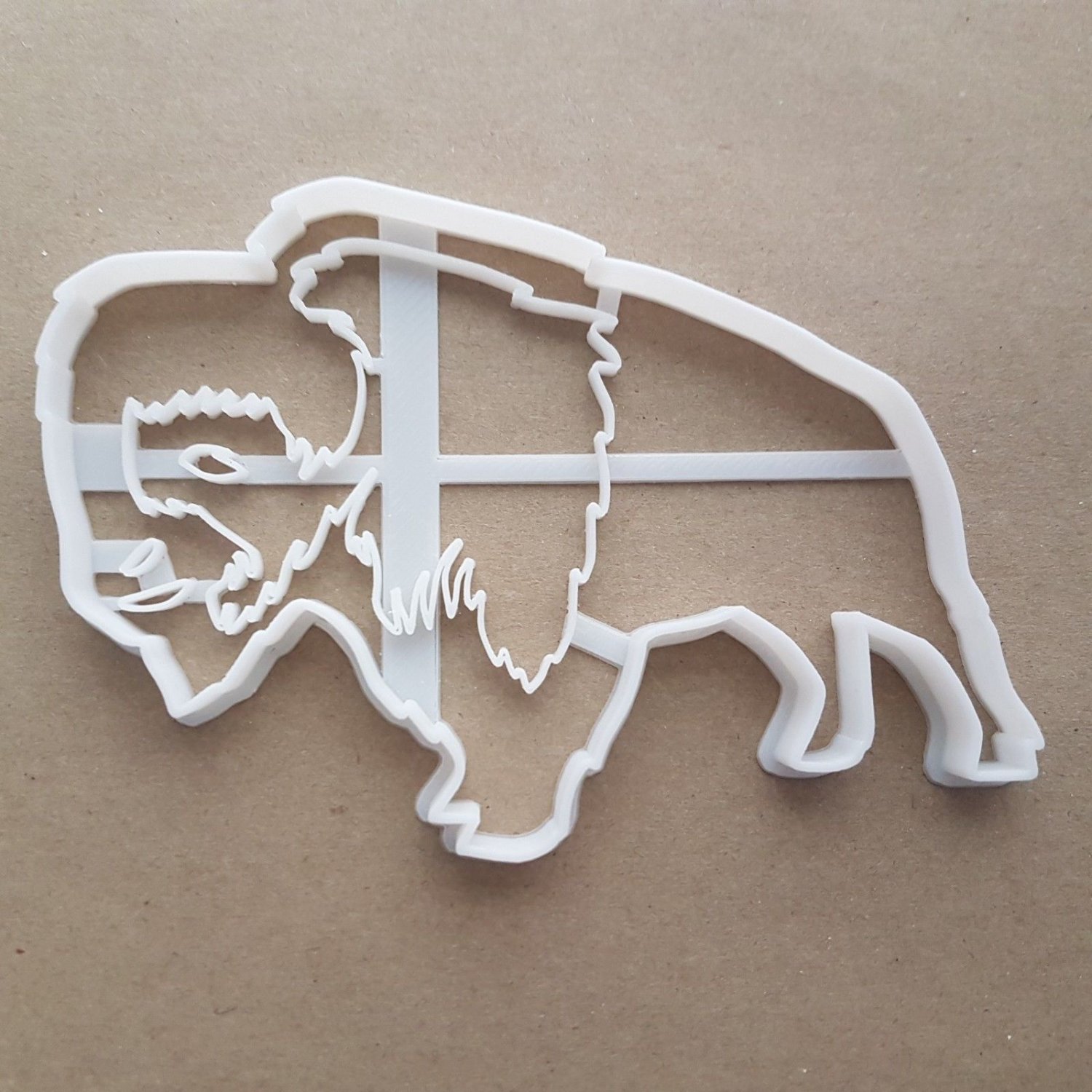 Buffalo Bison Water Cattle Shape Cookie Cutter Dough Biscuit Stamp Sharp