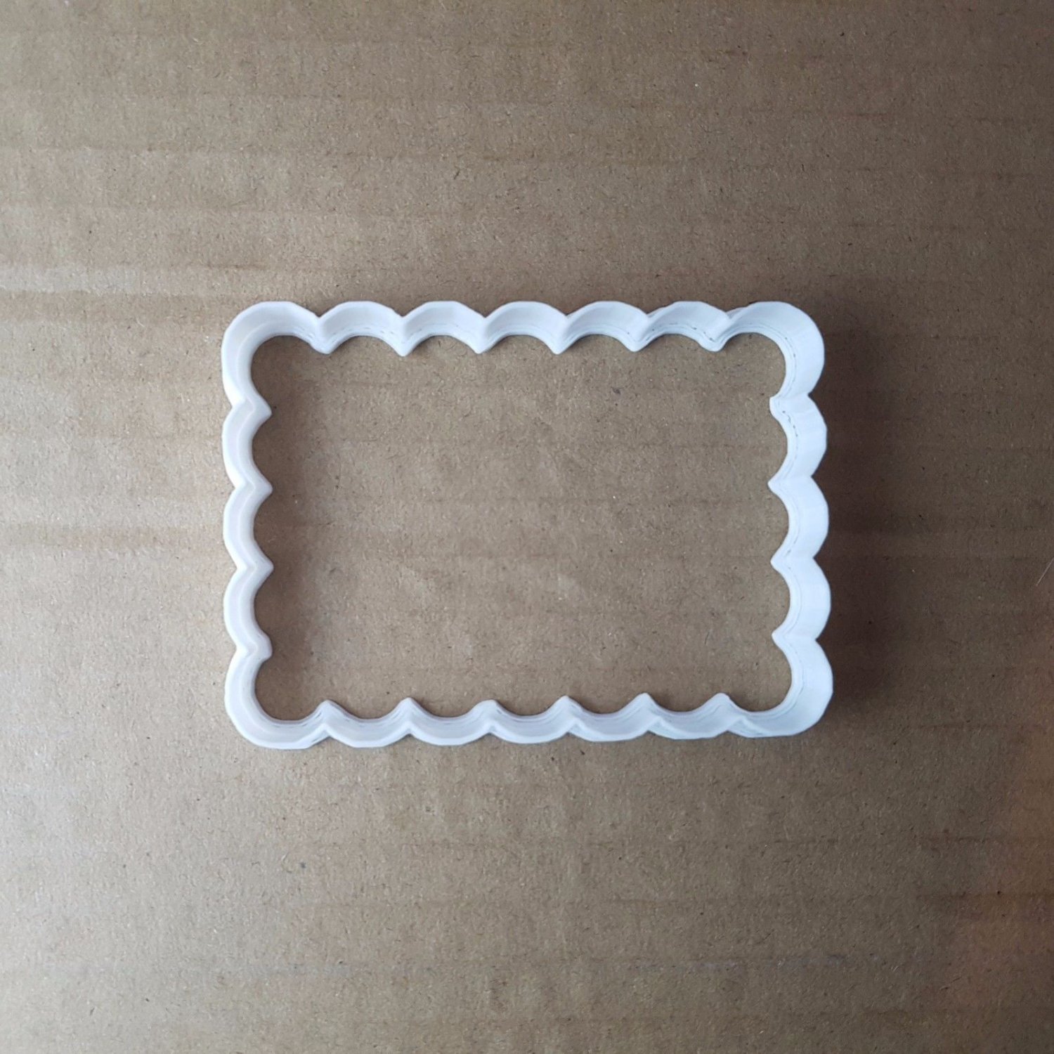 Rectangle Plaque Frame Shape Cookie Cutter Dough Biscuit Pastry Fondant ...
