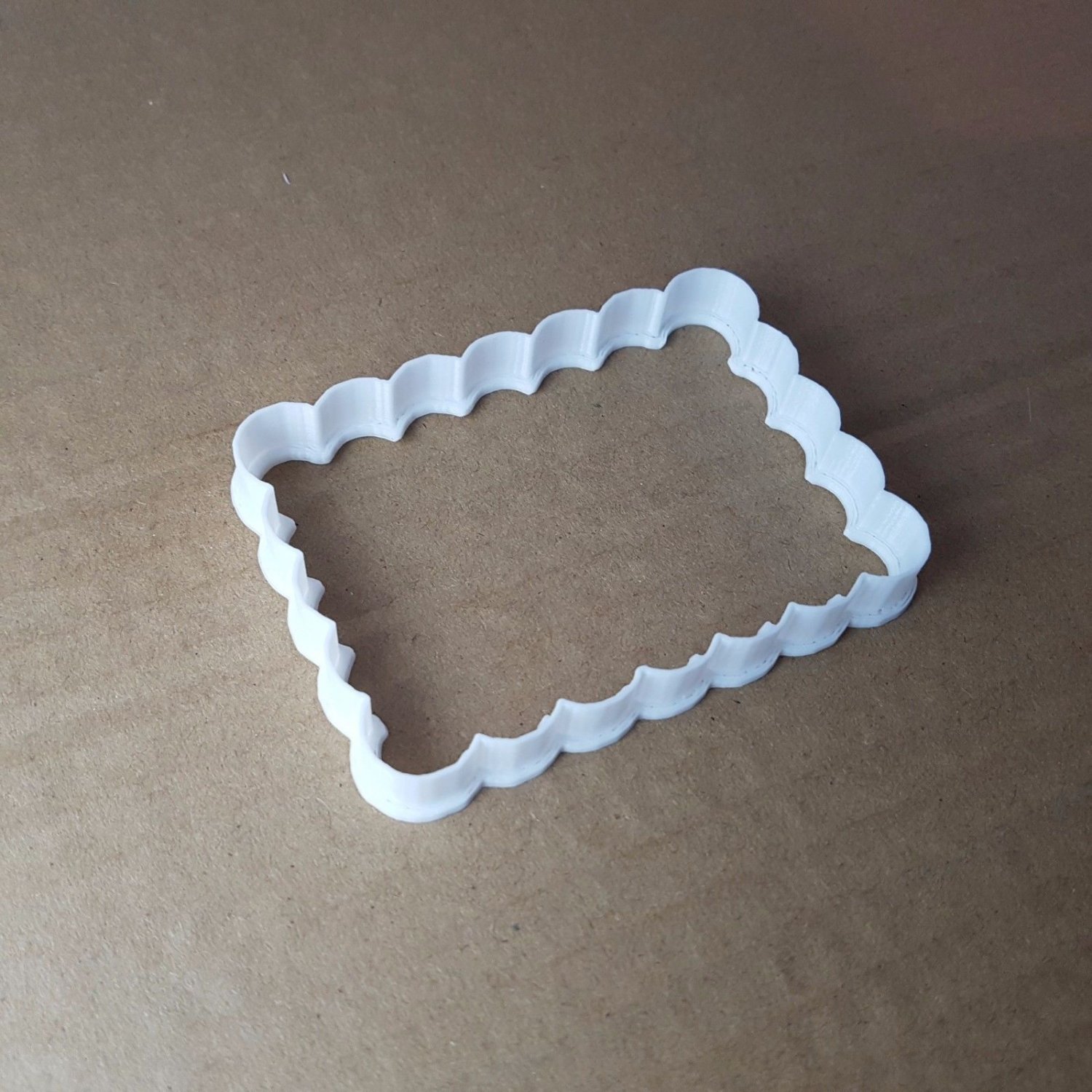 Rectangle Plaque Frame Shape Cookie Cutter Dough Biscuit Pastry Fondant ...