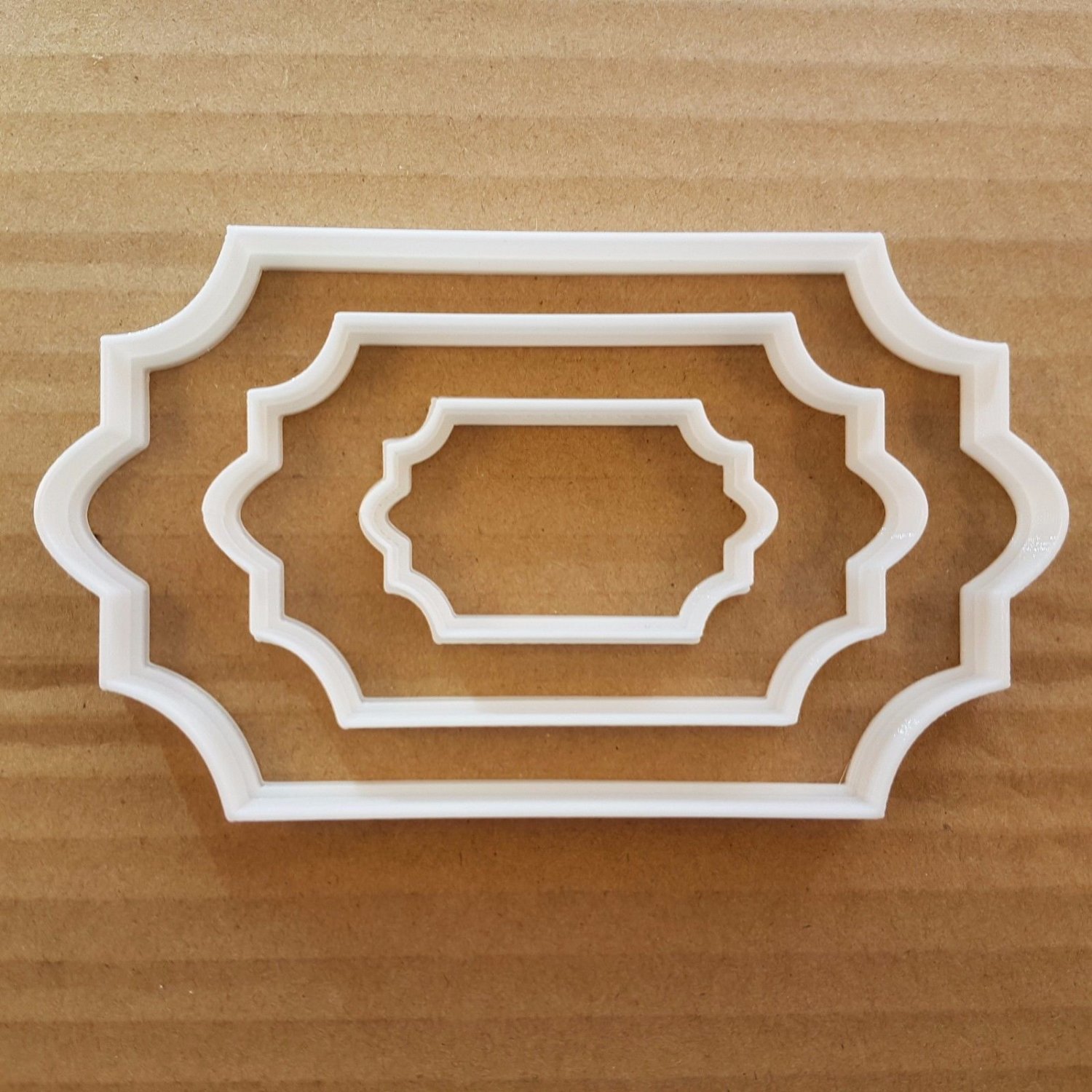 Plaque Mirror Frame Tablet Slab Shape Cookie Cutter Dough Biscuit ...