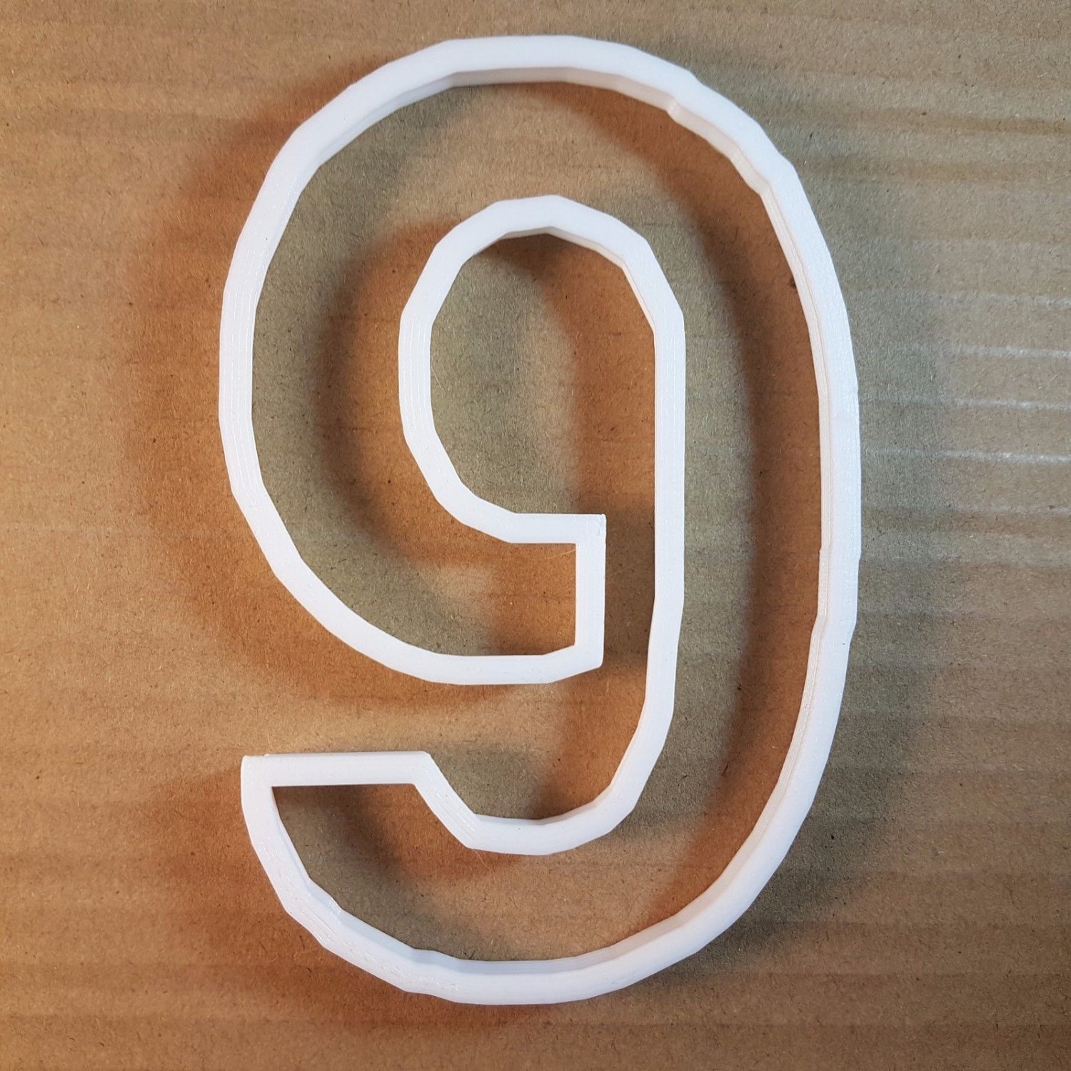 Nine 9 Number Digit Shape Cookie Cutter Dough Biscuit Pastry Fondant Sharp