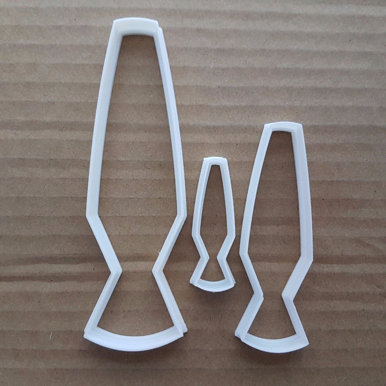 Lava Lamp Retro Light Shape Cookie Cutter Dough Biscuit Pastry Fondant ...