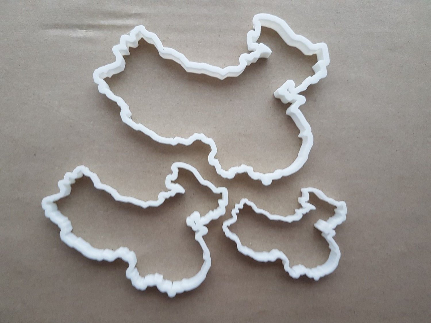China Country Map Chinese Shape Cookie Cutter Dough Biscuit Pastry ...